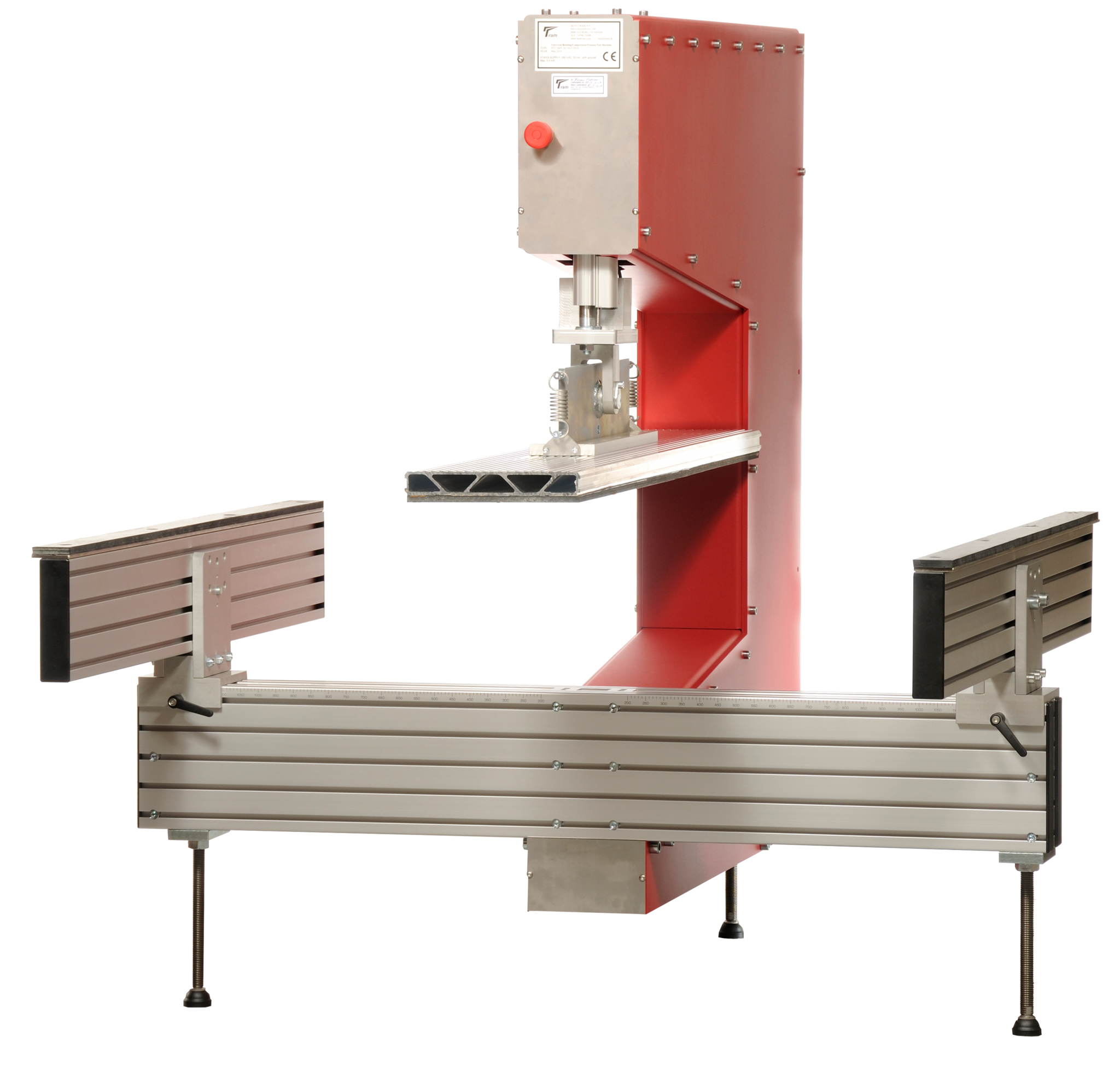 FFT - Open Frame Flexural Tester - Bent Tram A/S